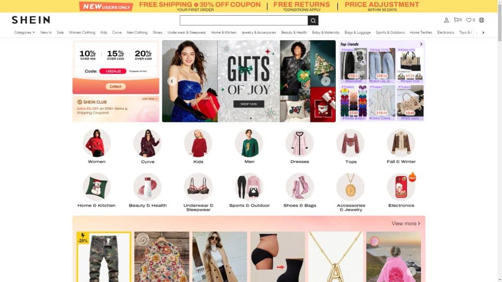 Shein: Learn how to get free clothes and accessories!